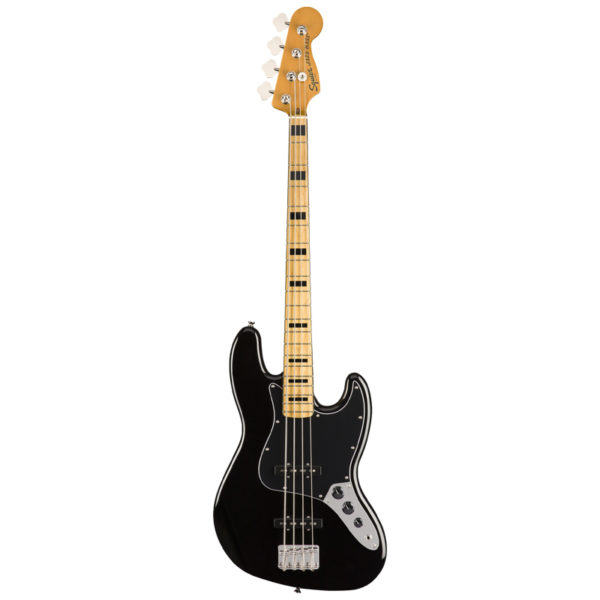 Squier Classic Vibe '70s Jazz Bass Guitar Black - World of Music