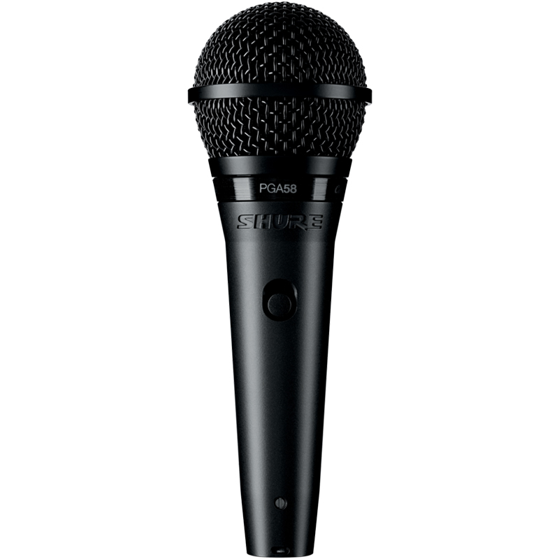 Shure PGA58 Dynamic Vocal Micr (XLR to 1/4" Cable) - World of Music