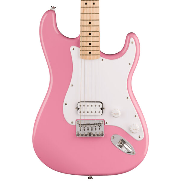 Squier Sonic Stratocaster HT H Flash Pink Electric Guitar - World of Music