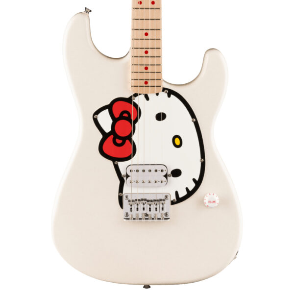 Squier x Hello Kitty Limited Edition Stratocaster (White) - World of Music